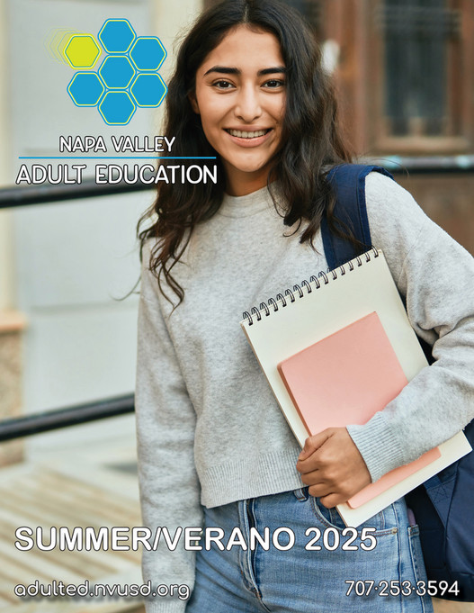 Napa Valley Adult School - Summer 2025 Catalog - Page 1 - Created with Publitas.com