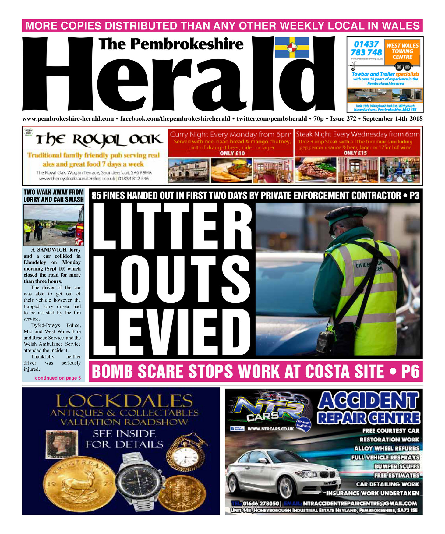 Herald Newspapers PLC - Pembrokeshire Herald (Issue 272) - Page 58-59 ...