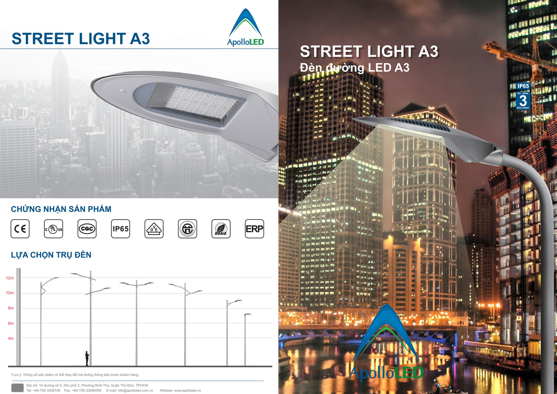 Apolloled - STREETLIGHT A3 Apolloled - Page 1 - Created with Publitas.com
