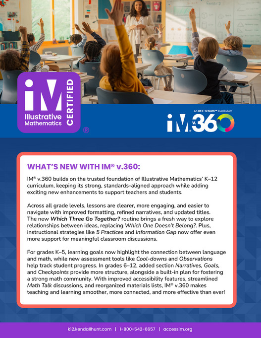 Kendall Hunt Publishing Company - IM v.360 Overview Brochure - Page 2-3 - Created with Publitas.com
