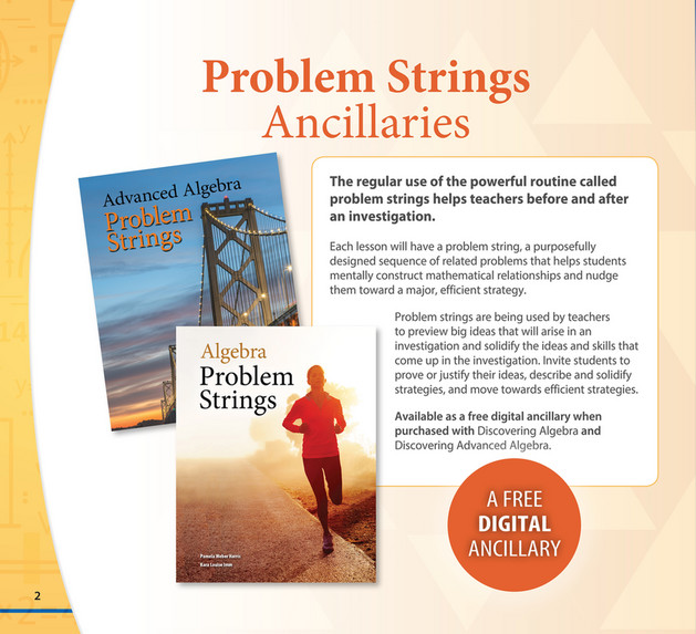 Kendall Hunt Publishing Company - Discovering Mathematics Overview ...