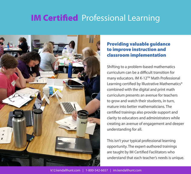 Kendall Hunt Publishing Company - Illustrative Mathematics Overview ...