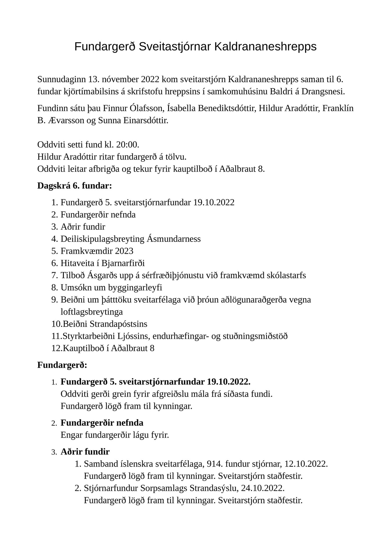 steinsson.org - Fundargerð-2022.11.13 - Síða 1 - Búið til með Publitas.com