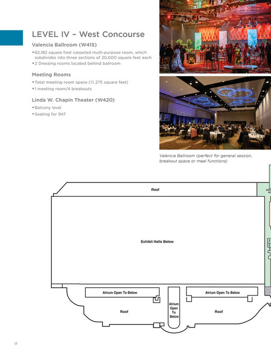 Orange County Convention Center - OCCC West Building Floor Plan Book ...