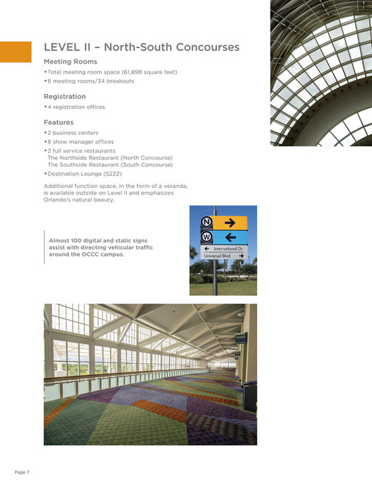 Orange County Convention Center - OCCC North-South Floor Plan Book ...