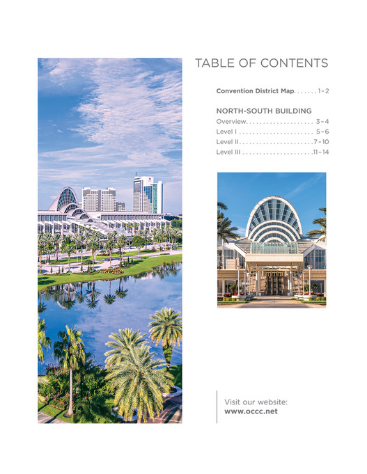 Orange County Convention Center - OCCC North-South Floor Plan Book ...