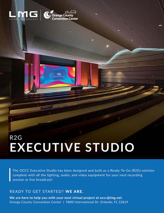 Orange County Convention Center - LMG OCCC Executive Studios Brochure ...