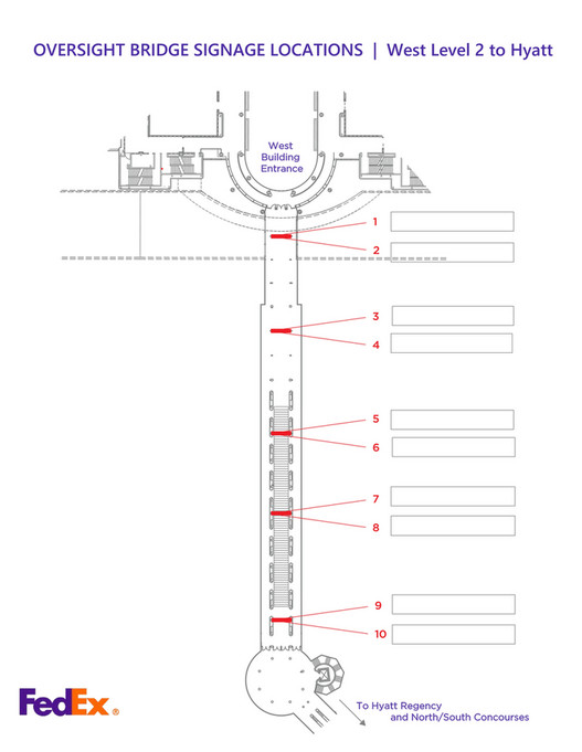 Orange County Convention Center - FedEx | Pedestrian Bridges ...