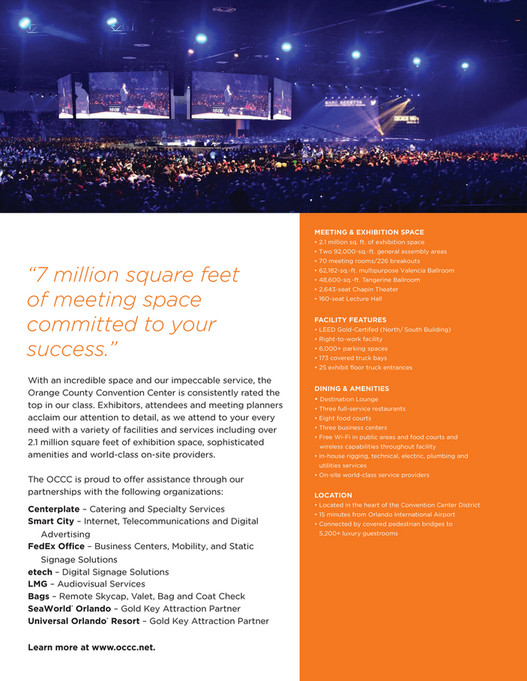 Orange County Convention Center - Heart of the District | Orlando's ...