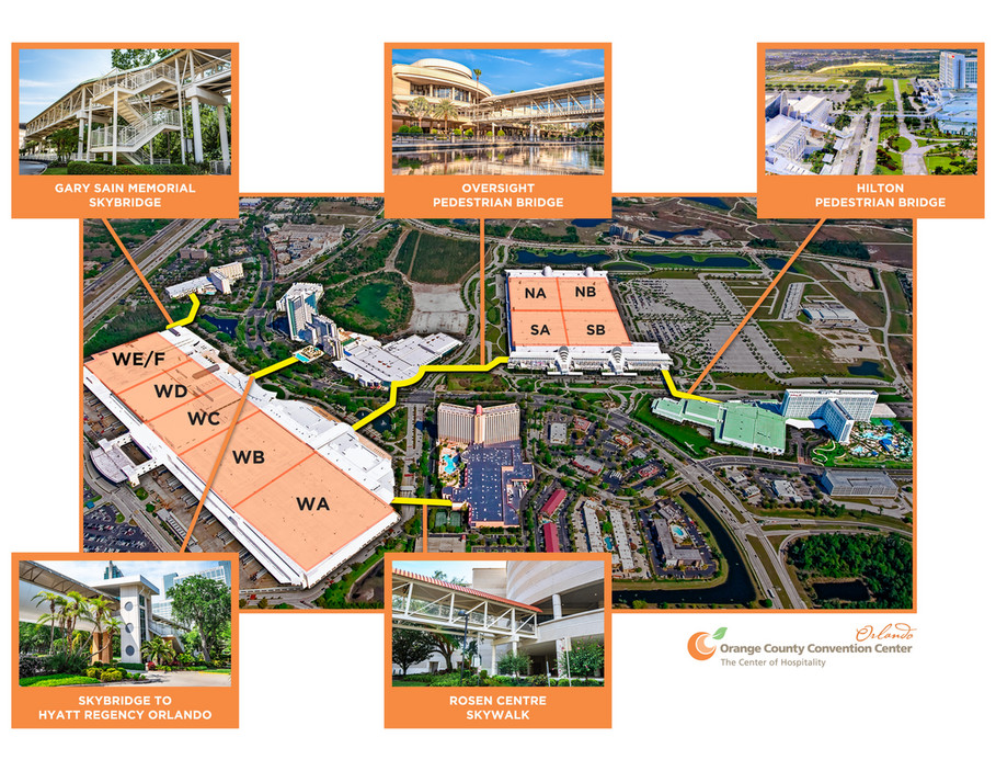 Orange County Convention Center - Connectivity Map - Page 1