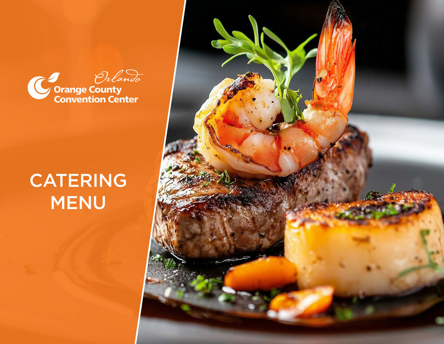 Orange County Convention Center Catering Menu Centerplate Sodexo Live ...