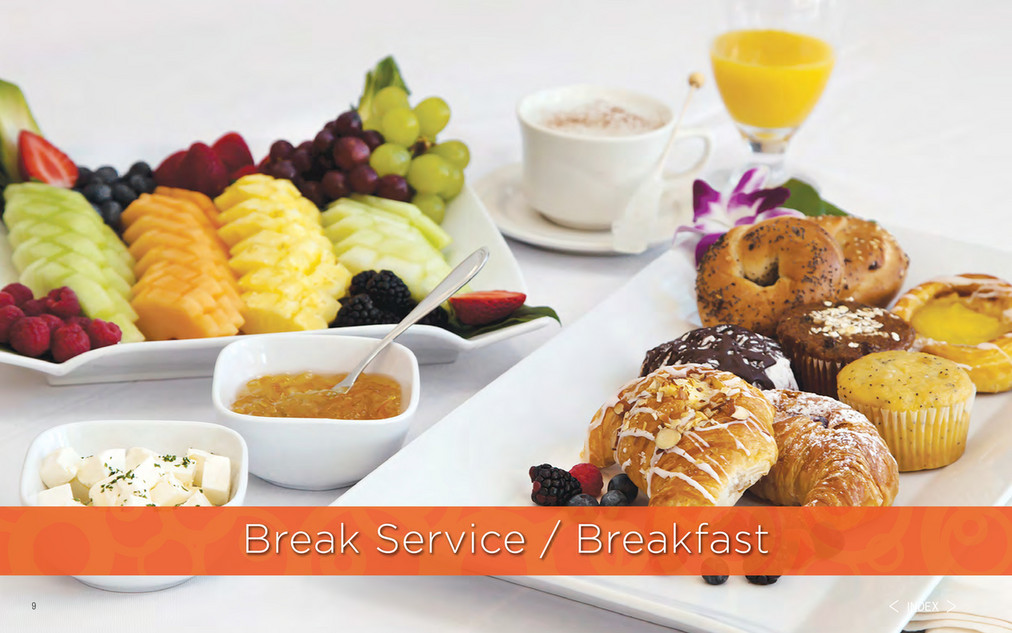 Orange County Convention Center - Exhibitor Catering Menu - Page 9 ...