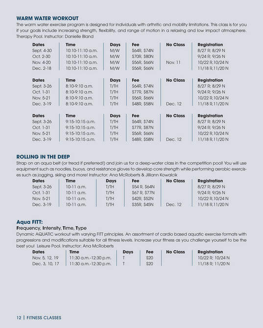 My publications - CAC Fall 2024 Activity Guide - Page 12-13 - Created with Publitas.com