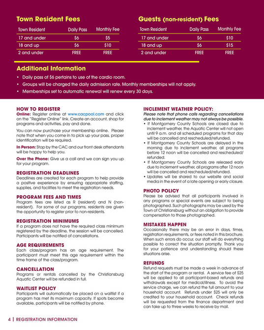 My publications - CAC Winter 2024-25 Guide - Page 4-5 - Created with Publitas.com