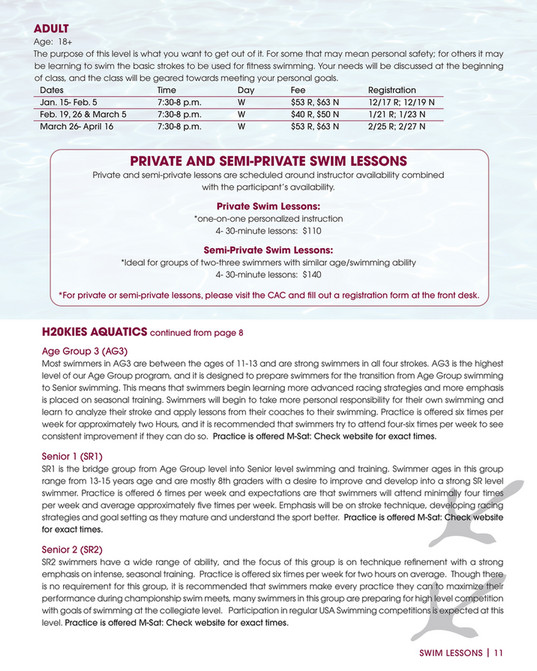 My publications - CAC Winter 2024-25 Guide - Page 10-11 - Created with Publitas.com