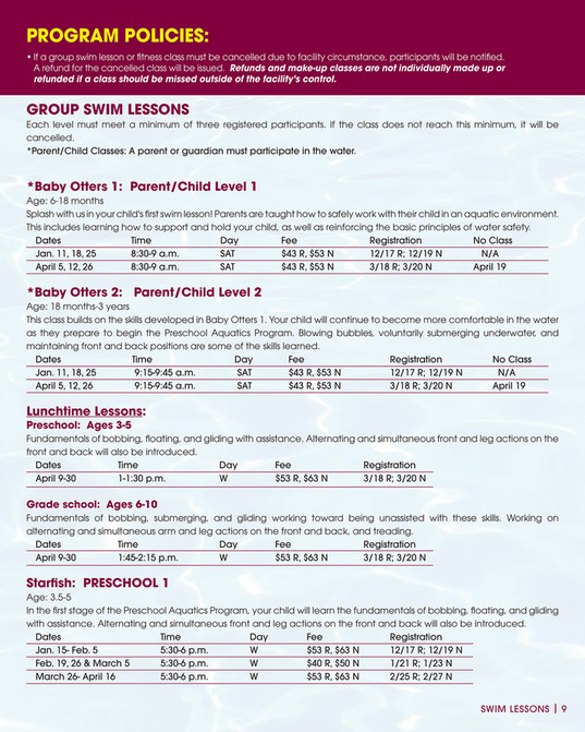 My publications - CAC Winter 2024-25 Guide - Page 8-9 - Created with Publitas.com