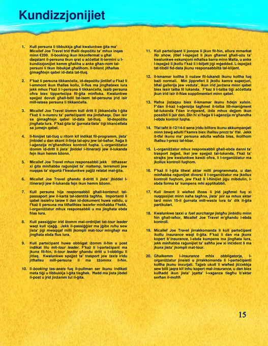 micallef Joe travel - Broucher 2023 - Page 14-15 - Created with Publitas.com