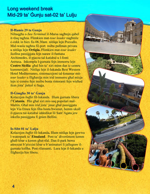 micallef Joe travel - Broucher 2023 - Page 4-5 - Created with Publitas.com