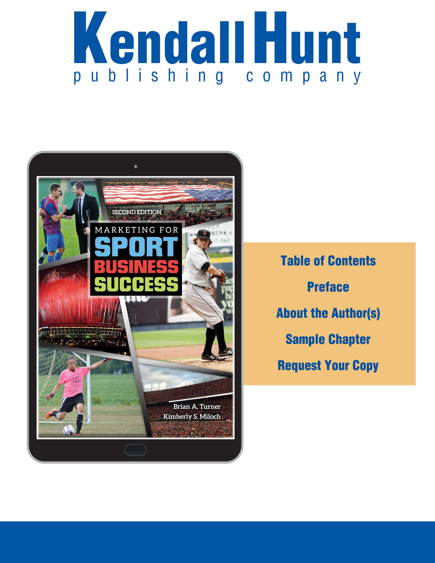 Kendall Hunt Publishing - Marketing for Sport Business Success ...