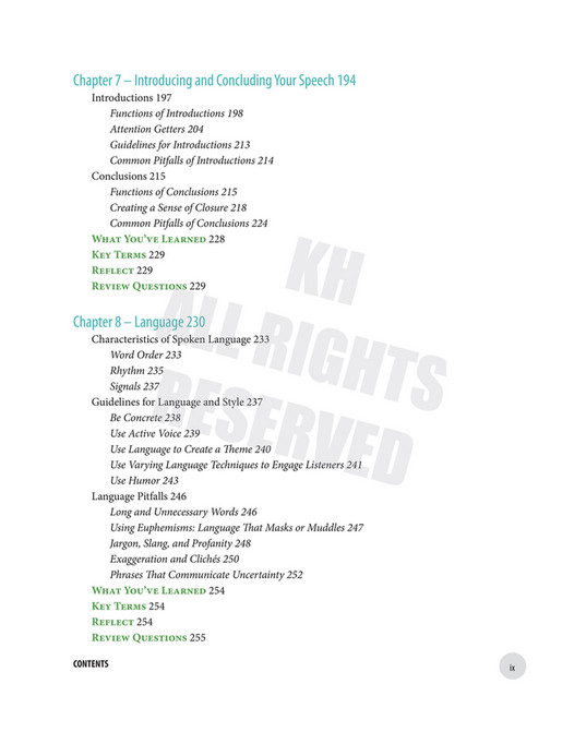 Kendall Hunt Publishing - Public Speaking: Essentials for Excellence ...