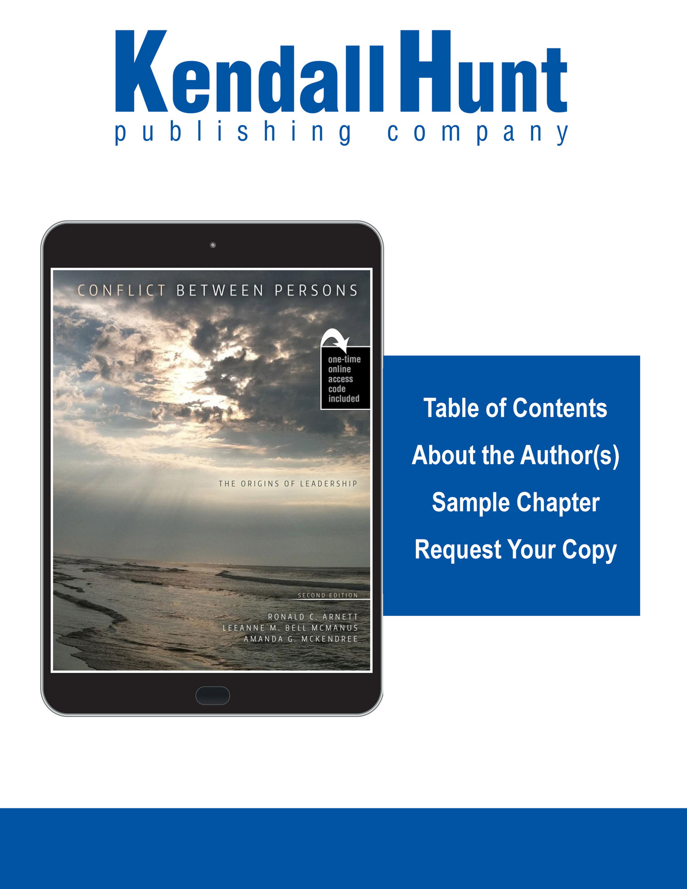 Kendall Hunt Publishing - Conflict Between Persons: The Origins of ... Kendall Hunt Publishing - Conflict Between Persons: The Origins of ...