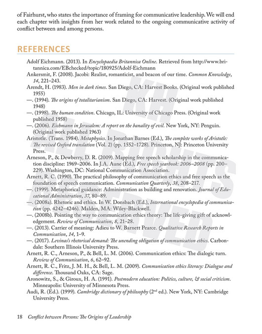 Kendall Hunt Publishing - Conflict Between Persons: The Origins of ...