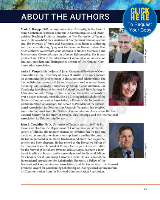 Kendall Hunt Publishing - Interpersonal Communication and Human ...