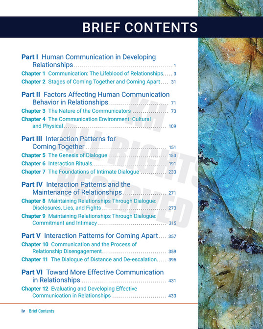 Kendall Hunt Publishing - Interpersonal Communication and Human ...