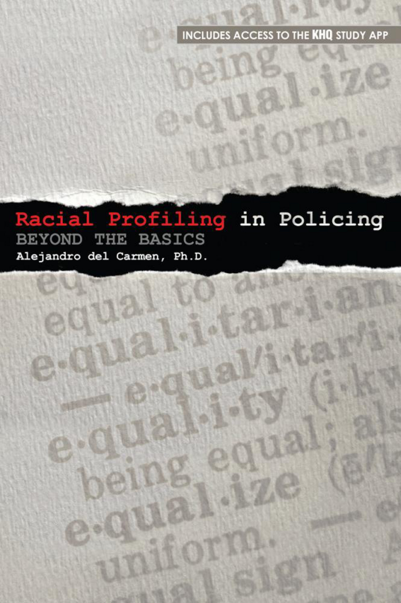 Kendall Hunt Publishing - Racial Profiling in Policing Manuscript ...