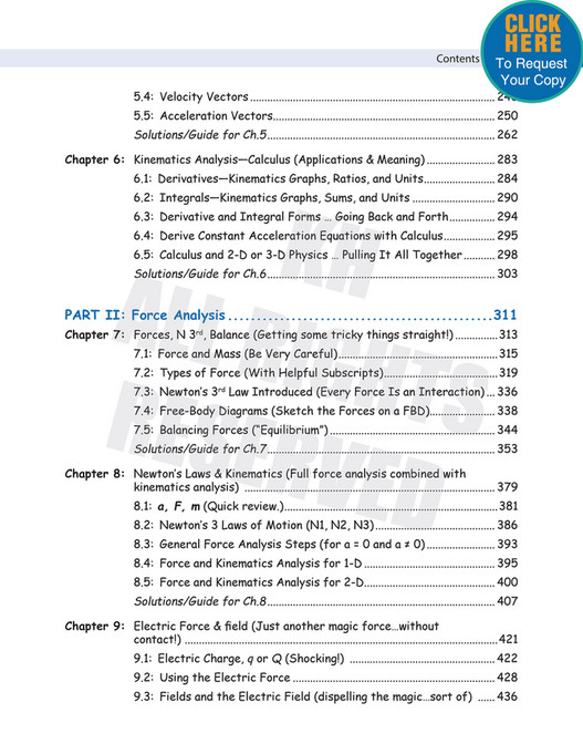 Kendall Hunt Publishing - Your Physics Coach: Kinematics & Force ...