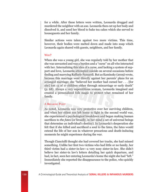 Kendall Hunt Publishing - A Criminological Guide and Theoretical ...