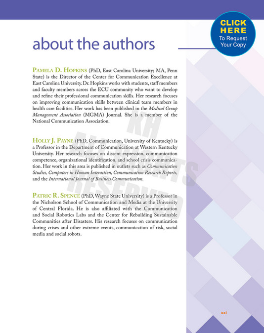 Kendall Hunt Publishing - Competent Communication at Work: Communication, Technology and ...