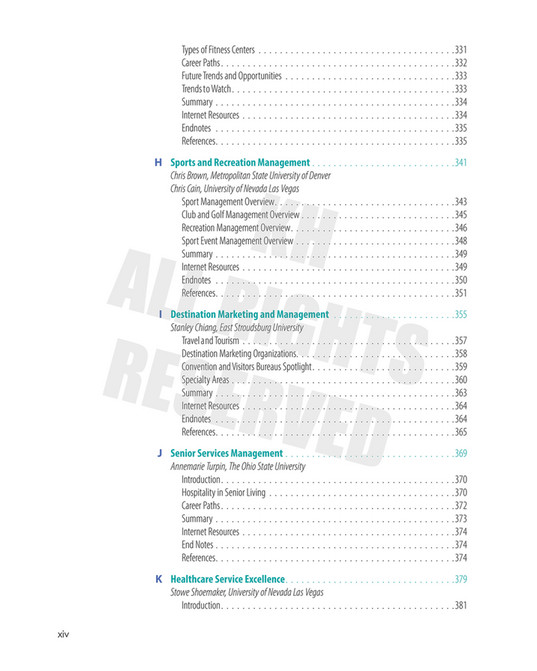 Kendall Hunt Publishing - Hospitality: An Introduction Exclusive Access - Page 14-15 - Created ...