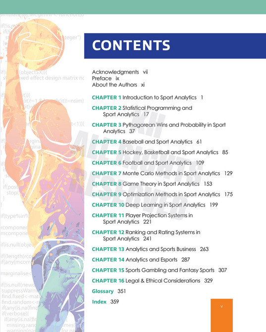 Kendall Hunt Publishing - Sport Analytics: An Applied Introduction to How Numbers are Changing ...