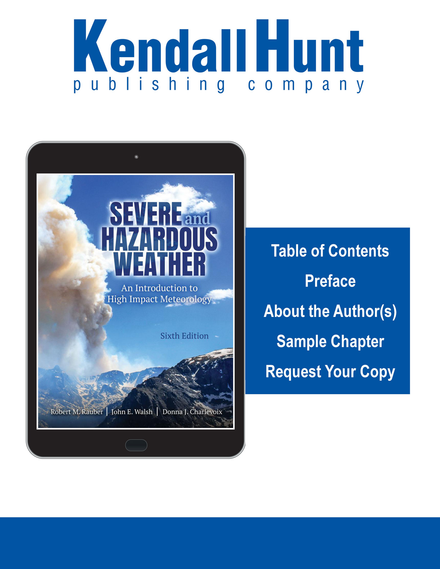 Kendall Hunt Publishing - Severe and Hazardous Weather - Page 1 ...