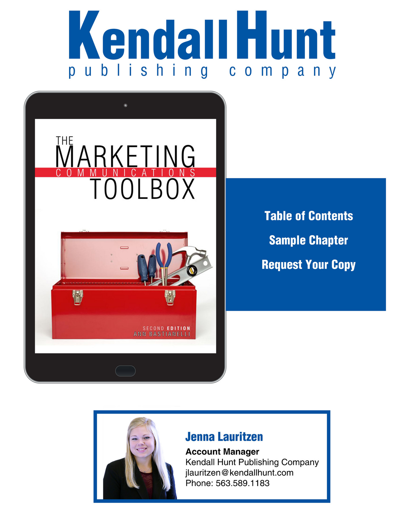 Kendall Hunt Publishing - The Marketing Communications Toolbox - Page 1 ... Kendall Hunt Publishing - The Marketing Communications Toolbox - Page 1 ...