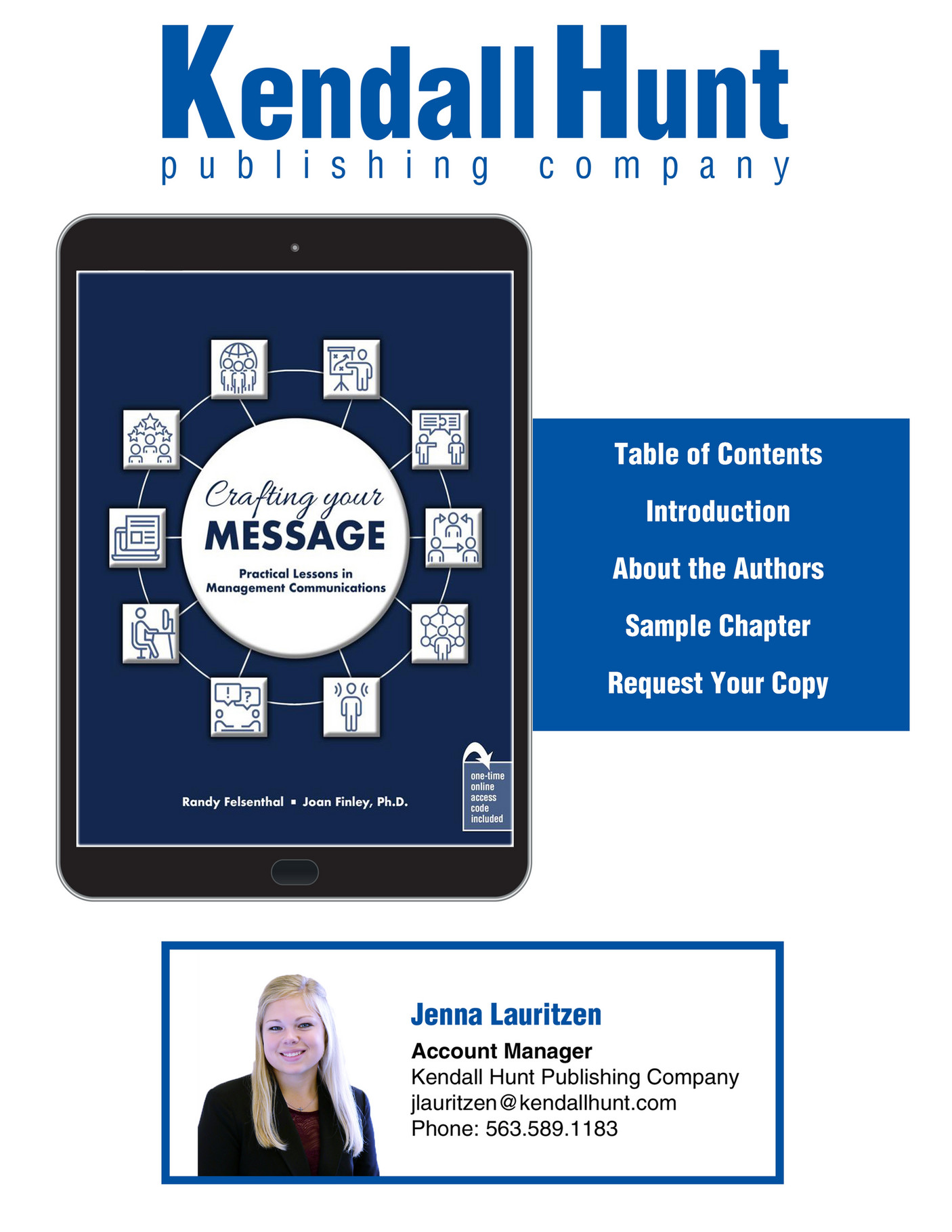 Kendall Hunt Publishing - Crafting Your Message: Practical Lessons in ...