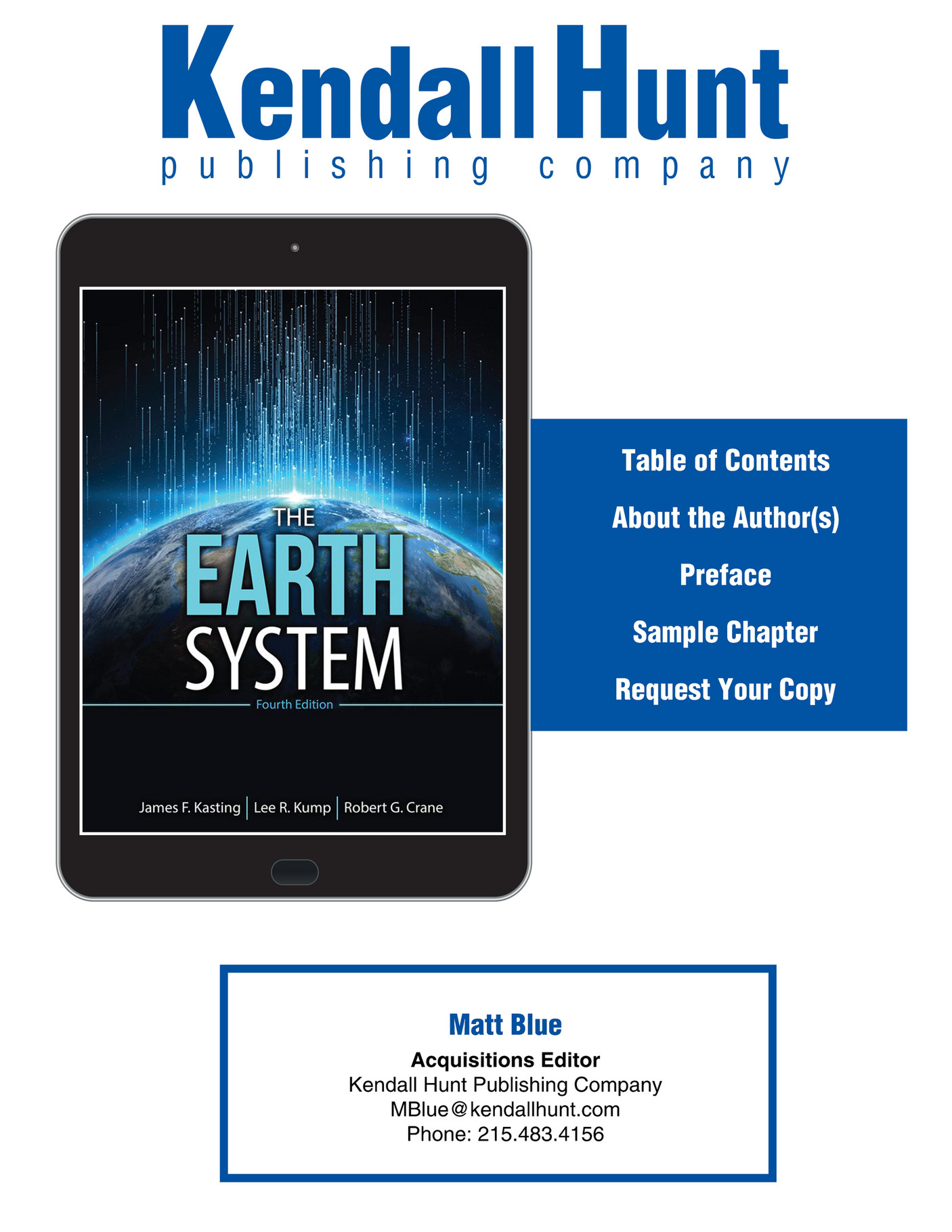 Kendall Hunt Publishing - The Earth System - Page 1 - Created with Publitas.com