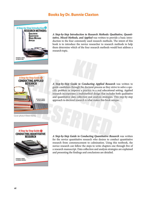 Kendall Hunt Publishing - A Step by Step Guide to Conducting Applied Research Exclusive Access ...