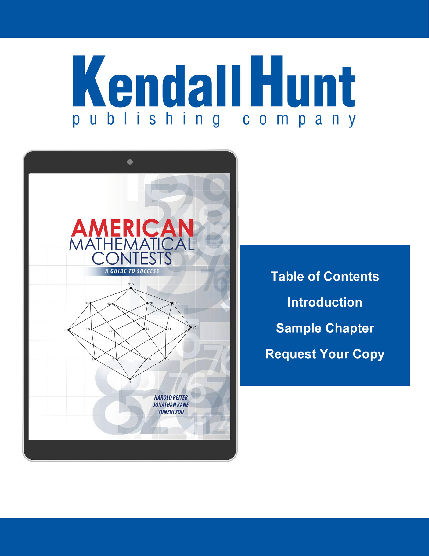 Kendall Hunt Publishing American Mathematical Contests A Guide To