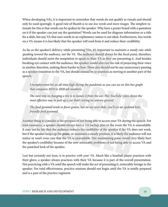 Kendall Hunt Publishing - The Five Steps to Speech Success - Page 30-31 - Created with Publitas.com