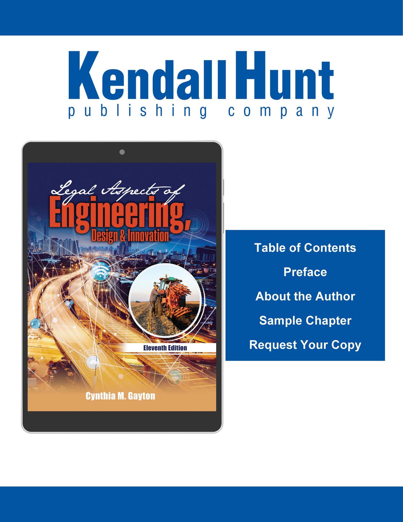 Kendall Hunt Publishing - Legal Aspects of Engineering, Design, & Innovation Exclusive Access ...