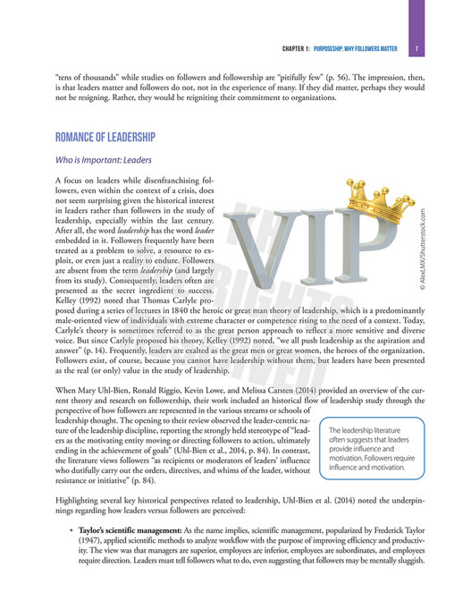 Kendall Hunt Publishing - Essentials of Followership: Rethinking the ...