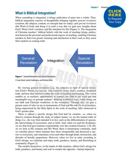 Kendall Hunt Publishing - Biblical Integration Models for Education ...