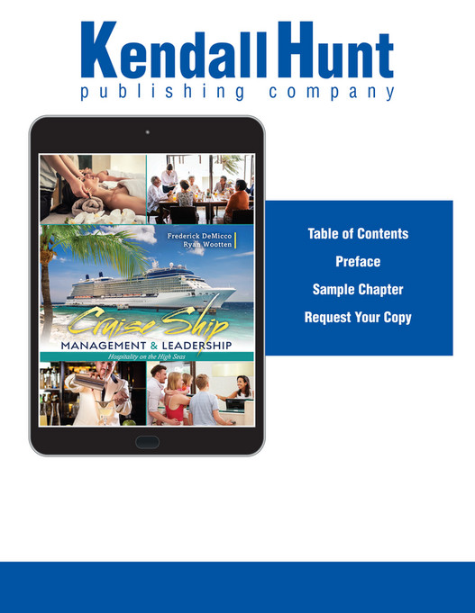 Kendall Hunt Publishing - Cruise Ship Management & Leadership_Hospitality on the High Seas ...