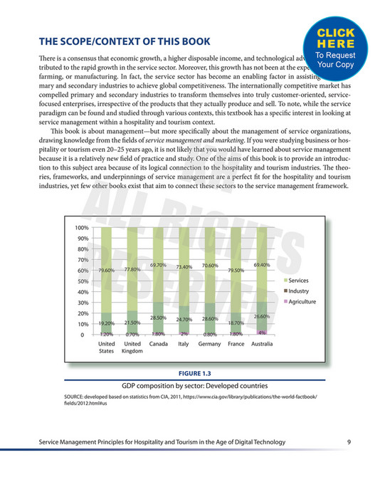 Kendall Hunt Publishing - Service Management Principles for Hospitality ...