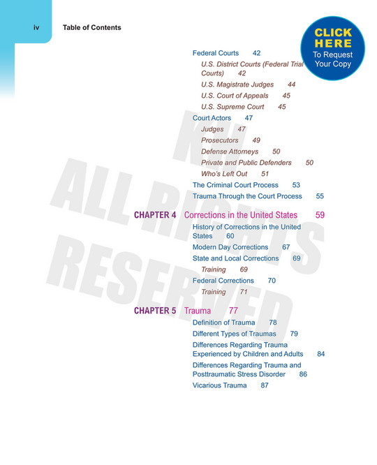 Kendall Hunt Publishing - Trauma and Resilience in the Criminal Justice ...