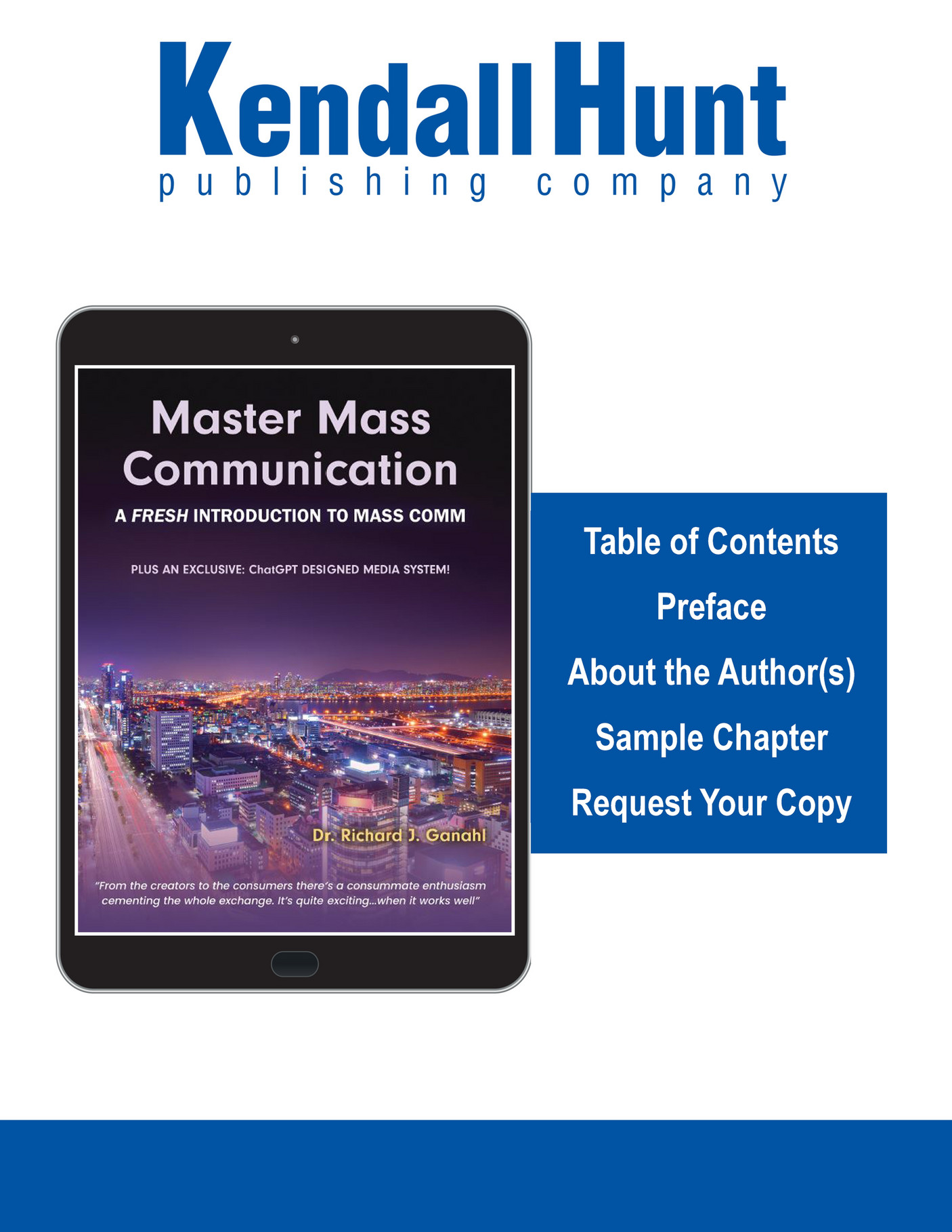 Kendall Hunt Publishing - Master Mass Communication_ A Fresh Introduction to Mass Comm - Page 1 ...