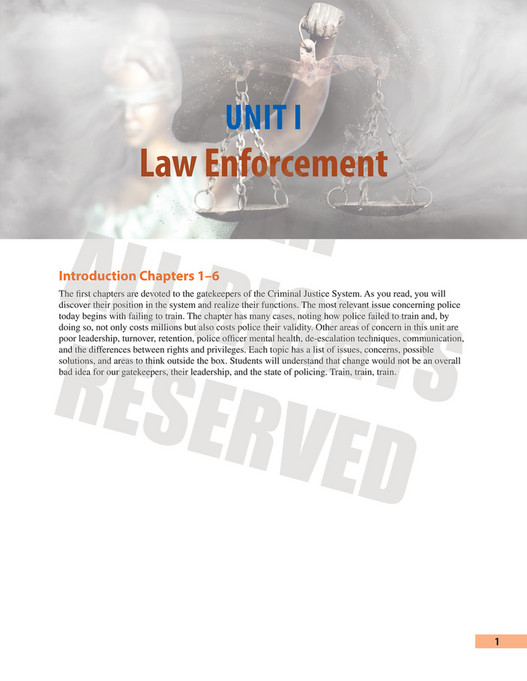Kendall Hunt Publishing - Critical Issues in Law Enforcement_Courts ...