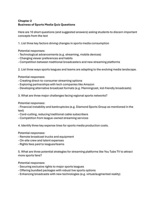 Kendall Hunt Publishing - Sport Finance_Weaver_Ancillary - Page 2-3 - Created with Publitas.com